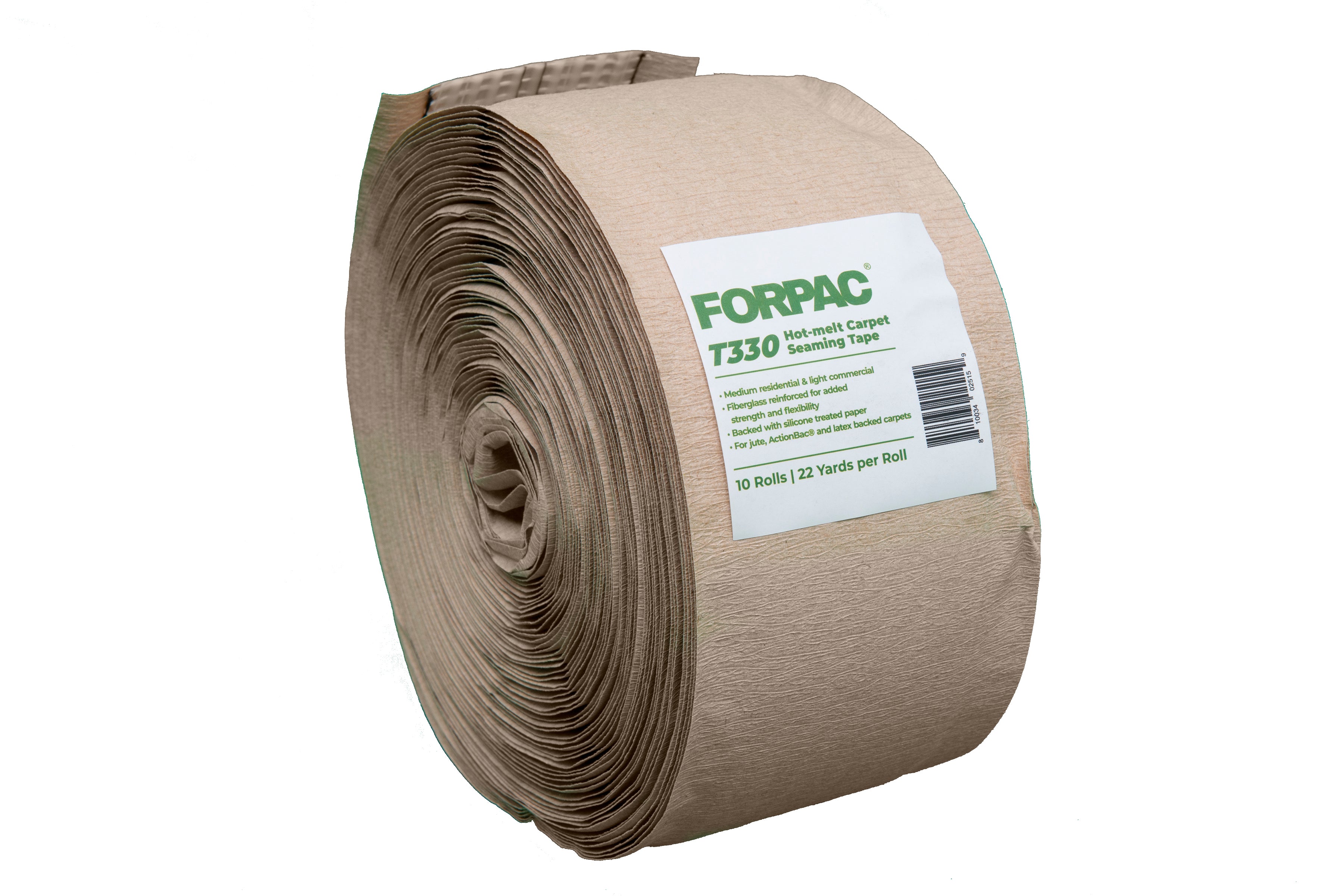 Hot-Melt Carpet Seaming Tape - 22 yards per roll | 10 rolls per box ...